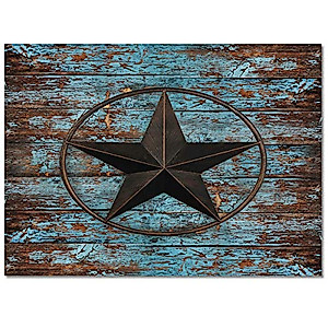 Large Area Rugs 5' x 7' Throw Carpet Floor Cover Nursery Rugs For Children/Kids, Western Tes Star Wooden Rustic Distress Country Board Modern Kitchen Mat Runner Rugs For Living Room/Bedroom