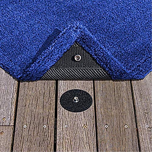 Prest-O-Fit Surfacemate Patio Rug, 8 X12, Imperial Blue