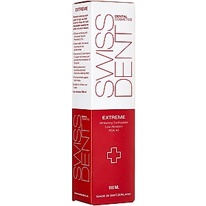 Swissdent Dental Cosmetics Extreme Whitening Toothpaste 100ml