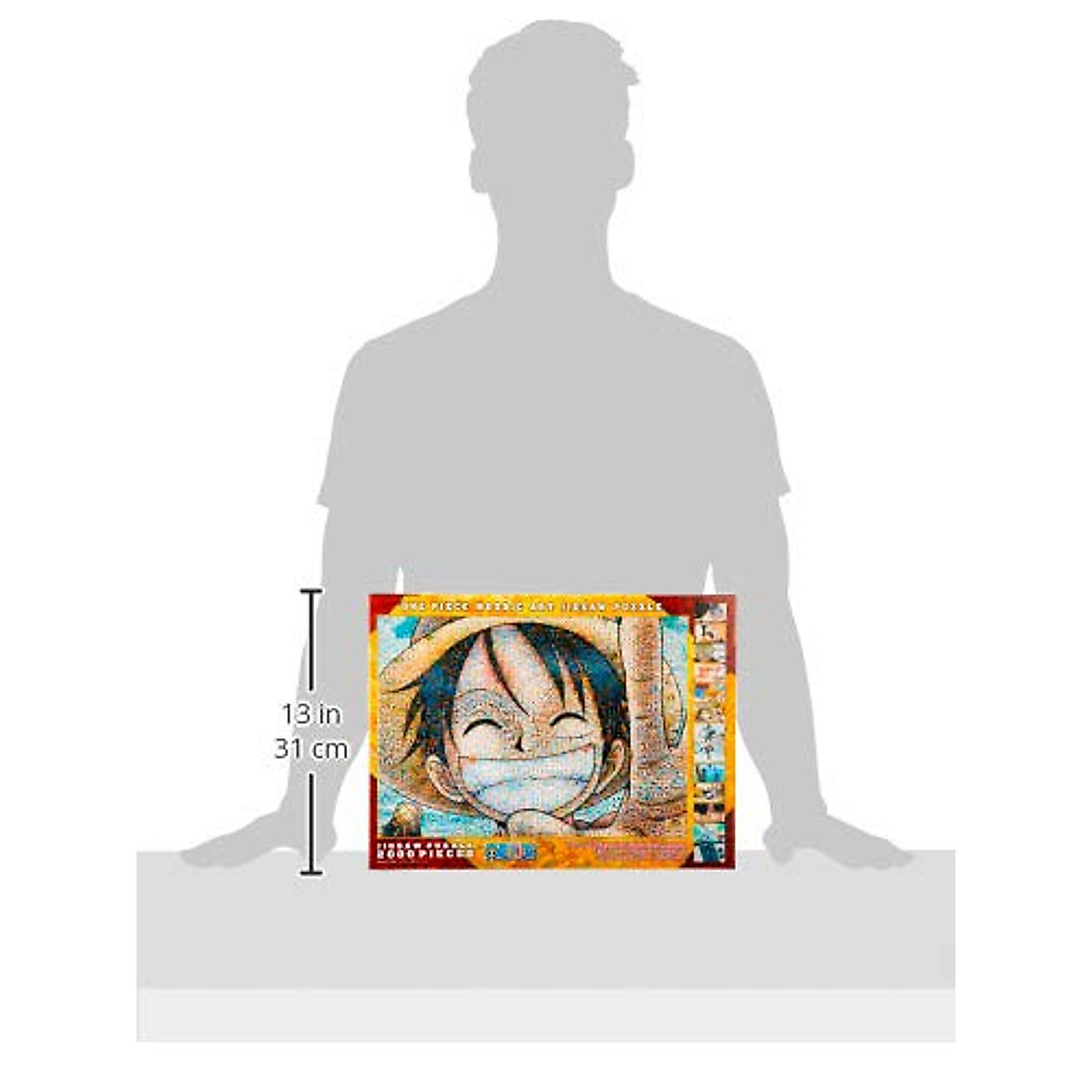 One Piece Luffy 2000 piece jigsaw puzzle Mosaic Art (73x102cm) 2000-107