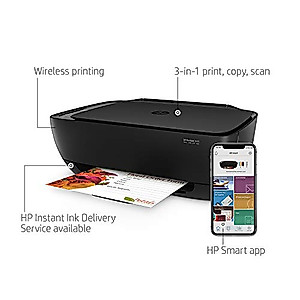 HP DeskJet 3639 Wireless All-in-One Printer, Compatible with Alexa (K4T98A)