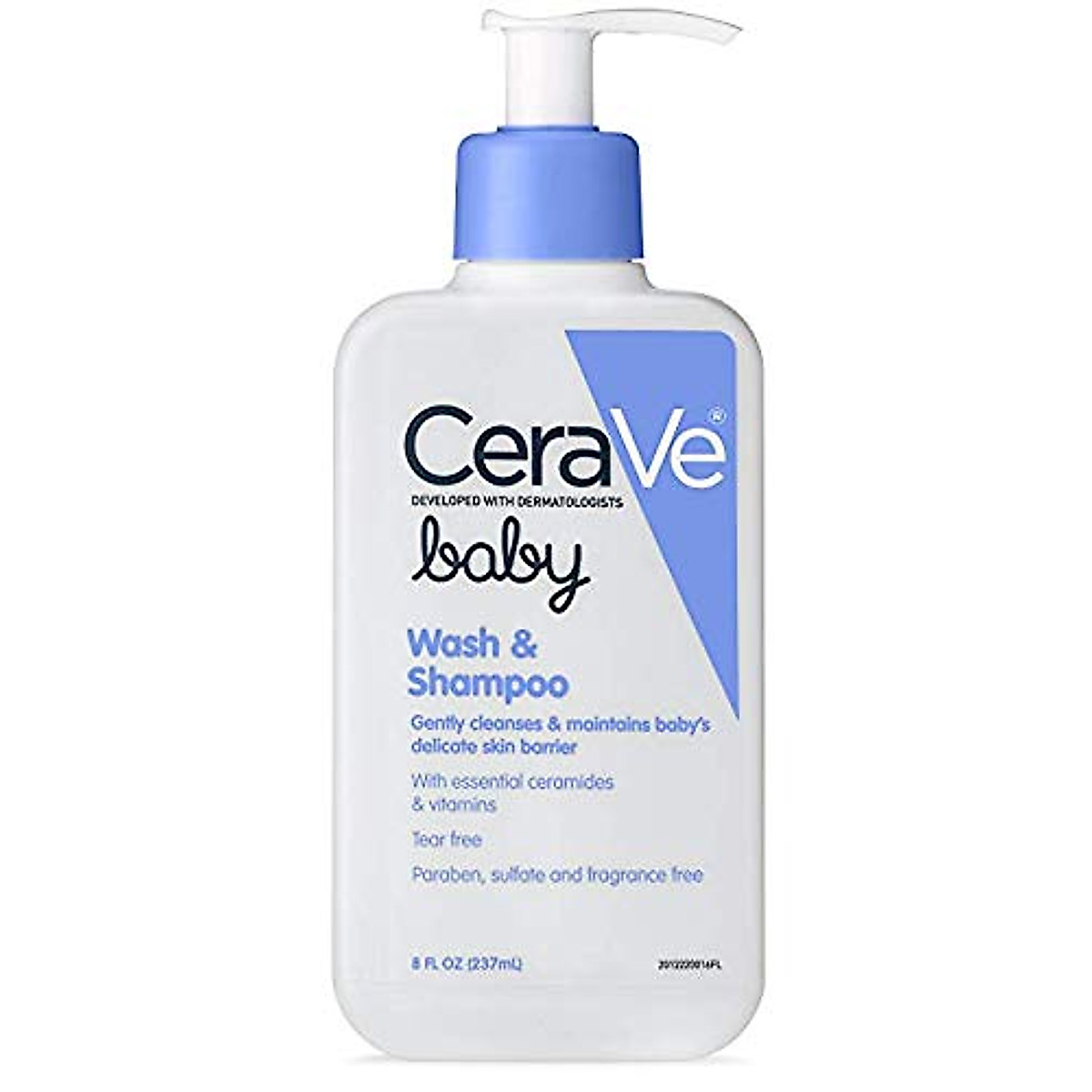 Baby Wash & Shampoo | 8 Ounce | Fragrance, Paraben, Sulfate Free Shampoo for Tear-Free Baby Bath Time (2 Pack)