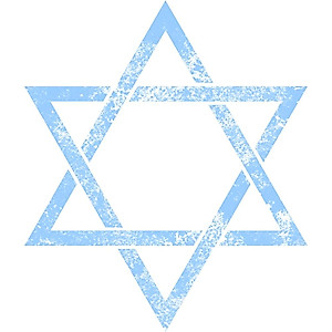 CafePress Grunge Star Of David Mugs Ceramic Coffee Mug, Tea Cup 11 oz