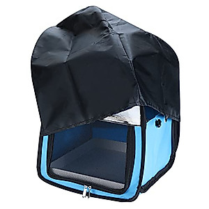 PetierWeit Bird Carrier Bird Travel Cage Parrots Travel Bag Lightweight Bird Travel Carrie Transparent Breathable Handy Crossbody Pet Travel Bag with Bottom Tray Shoulder Strap Stick Stand and Mug