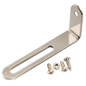 Musiclily Pro Universal Pickguard Mounting Bracket Support for Epiphone Les Paul Electric Guitar,Nickel