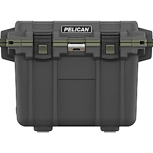 Pelican 30 Quart Elite Cooler (Gun Metal/OD Green)