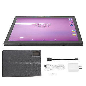 Honio HD Tablet PC, 10.1 Inch Tablet Multifunction 16MP Rear Camera 100-240V 8GB RAM 256GB ROM Octa Core Processor for Entertainment for Work (US Plug)