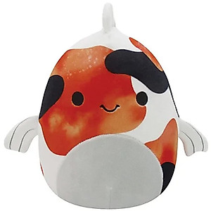 Squishmallow Official Kellytoy Plush Sea Life Squad Squishy Soft Plush Toy Animals (Dandii Koi Fish, 7 Inch)