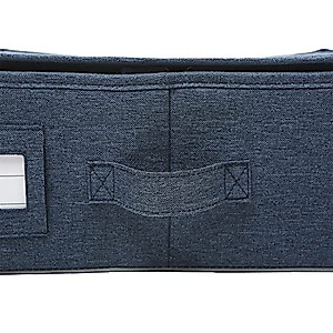 Sattiyrch Cup and Mug Storage Box, Holds 12 Coffee Mugs and Tea Cups, Fully-Padded Inside with Sturdy Dividers