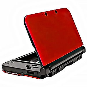 OSTENT Full Housing Shell Case Cover Replacement for Nintendo 3DS XL 3DS LL - Color Red