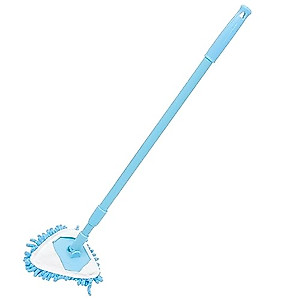Small Mop 1 Set Mini Mop Floor Mop Ceiling Mop Flat Mop Housekeeping Supplies Household Floor Mop Baseboard Cleaner Tool Triangular Adjustable Swivel Mop Tile Floor Mop Small Mop