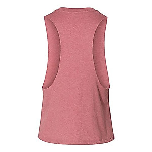 Instant Message - Do The Sexy Dexy - Juniors Cropped Racerback Tank Top - Size Small Heather Mauve
