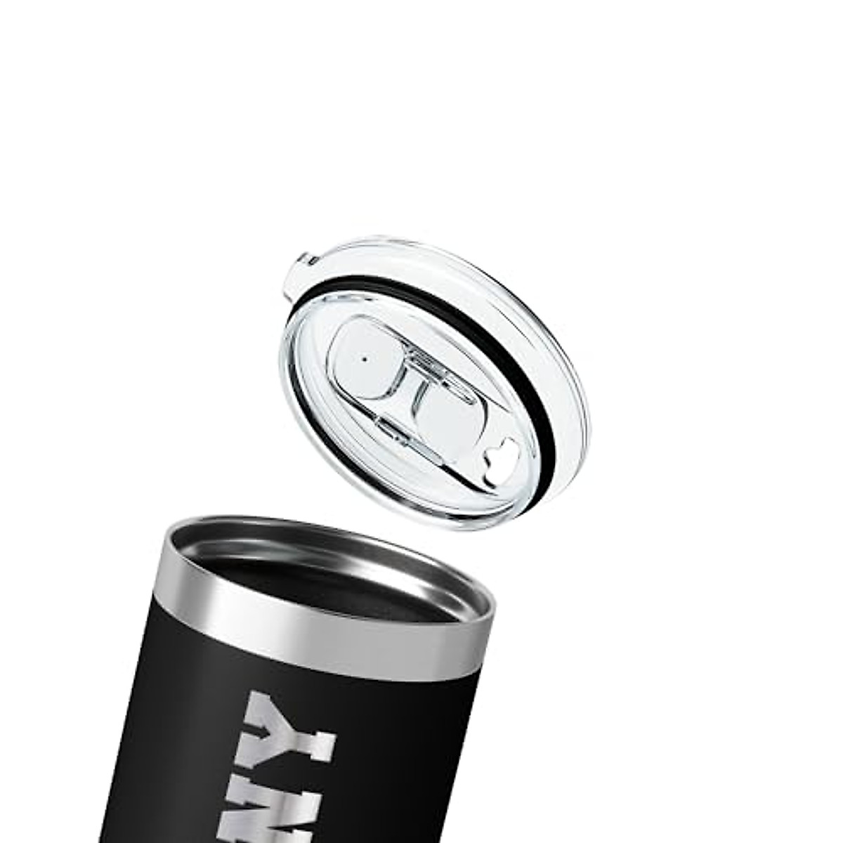 Personalized Soccer Ball Tumbler with Lid Laser Engraved on Black 22 oz Stainless Steel Insulated Cup Birthday Gift for Men, Women, Sports Lover