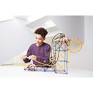 K'NEX Thrill Rides – Space Invasion Roller Coaster Building Set with Ride It! App – 438Piece – Ages 7+ Building Set.