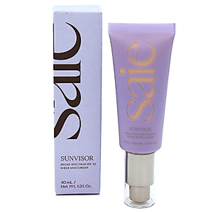 Saie Sunvisor Broad Spectrum SPF 35 Sheer Moisturizer 1.35 oz