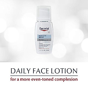 Eucerin Redness Relief Day Lotion - Broad Spectrum SPF 15 - Neutralizes Redness and Protects Skin - 1.7 fl. oz. Pump Bottle