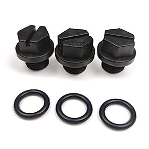 3 Pack SPX1700FG Pipe Plug with Gasket Compatible with for Select Hayward Pumps SP2600X5, SP2605X7, SP2607X10, SP2610X15 More