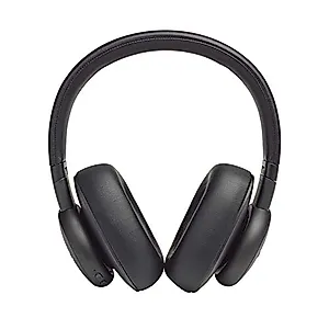 Harman Kardon FLY ANC Wireless Over-Ear Noise-Cancelling Headphones - Black (Renewed)