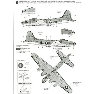 Academy B-17F Flying Fortress "Memphis Belle"