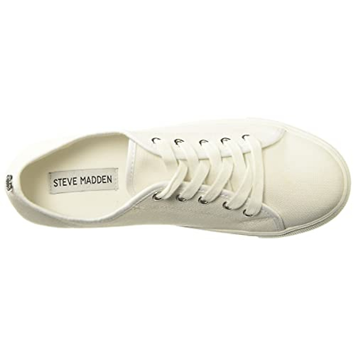 Steve Madden womens Elore Sneaker, White, 8 US