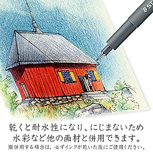 Staedtler 308 °C2/Pigment Liner Black Chisel Tip 0.3–2.00 mm