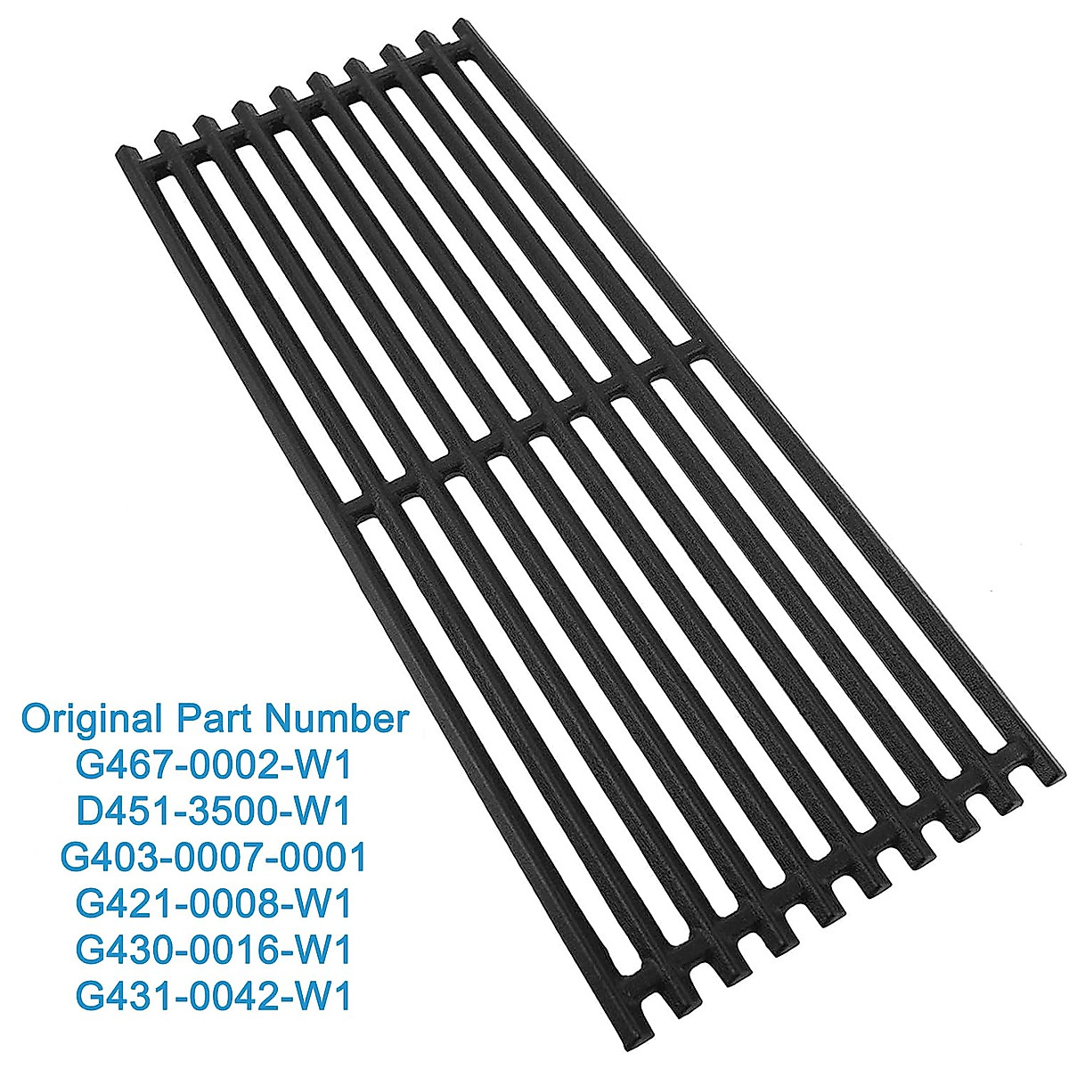 BBQration 16 15/16" Grill Grate for Charbroil Advantage 463344015 463334615 463344116 463343819 Gas2coal 463340516 G467-0002-W1 Cooking Grate for Charbroil Grill Replacement Parts, 3-Pack