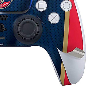 Skinit Decal Gaming Skin Compatible with PS5 Controller - Officially Licensed NBA New Orleans Pelicans Jersey Design