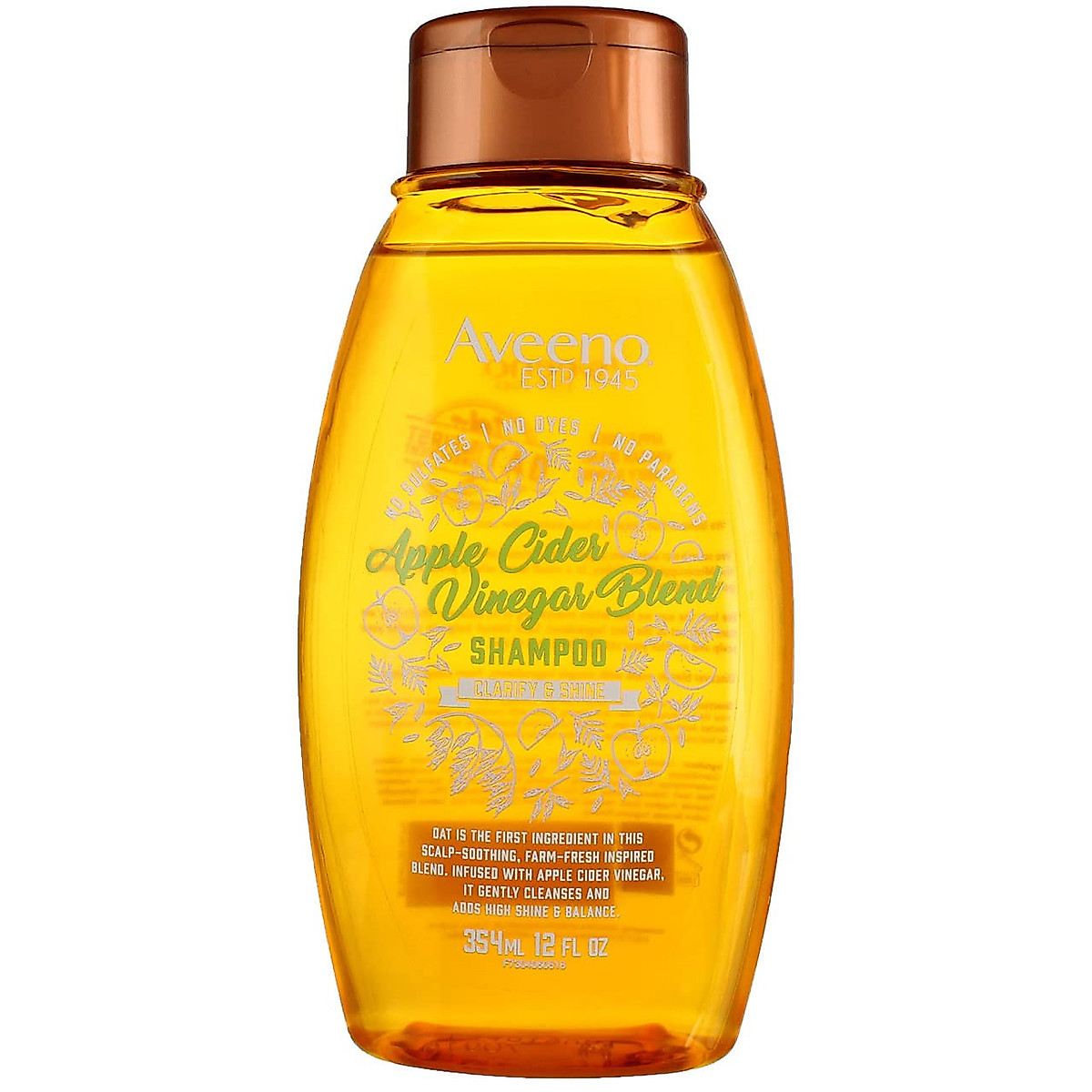 Aveeno Apple Cinder Vinegar Blend Shampoo 12 fl. oz