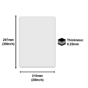 MR.R 10 Pieces 8x12 inch Sublimation Blanks Aluminum Metal Board Matte Pure White Photo Blanks Aluminum Sheet Sign Blanks Aluminum Plate for Sublimation Heat Transfer Printing,0.22 mm Thickness