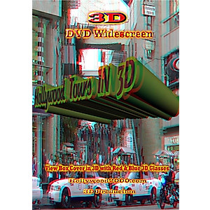 Hollywood Tours IN 3D for 3D TVs VR Headsets & 3D Projectors [3D Blu-ray]