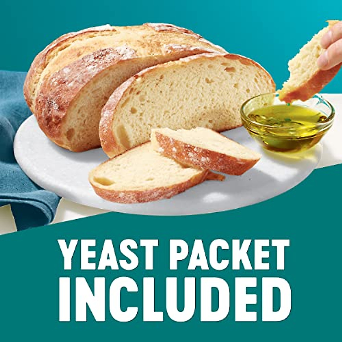 Krusteaz Sourdough Bread Mix, No Knead and Easy To Make, 14-ounce Boxes (Pack of 12)