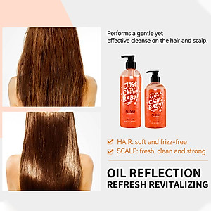 Suisuaie Hair Shampoo for Greasy Hair, Oily Scalp, Clarifying Shampoo for Build Up , Silicone Free ,16.20 Fl Oz