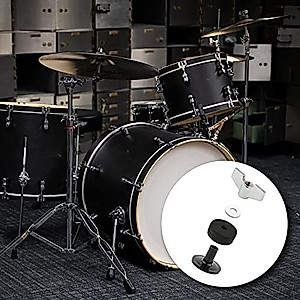 12pcs Cymbal Replacement Accessories, Drum Accessories Black Cymbal Sleeve and Felt with Base Wing Nuts Cymbal Felts Hi-Hat Clutch Felt Cymbal Washer