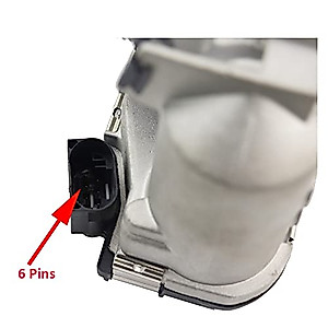 OE 31216665 0280750520 57mm Diesel Electronic Throttle Body Assy Compatible With VOLVO S60 S80 V60 V70 Throttle Valve 8692720 0281002701