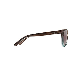 Maui Jim Women's Starfish Polarized Fashion Sunglasses, Sandstone with Blue/Maui Rose®, Medium