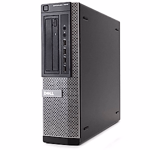 Dell Optiplex 7010 Business Desktop PC, Intel Core i5-3470 3.2GHz, 8GB RAM, 240GB SSD, Windows 10 Pro 64bit, 20 Monitor, RGB Keyboard and Mouse, RGB Speakers (Renewed)