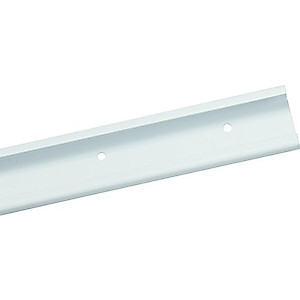 ShelfTrack White Closet Shelf Horizontal Hang Track6