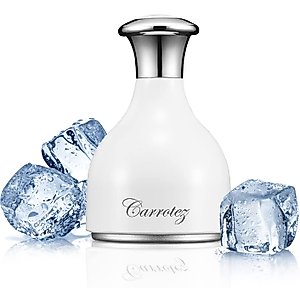 carrotez Ice Roller for Face and Eye Facial Massage Tool, Cooling and Rolling Women Skin Care Cooling for Relaxing and Relieve Fine Lines and Wrinkles and Reduce Puffiness (White)