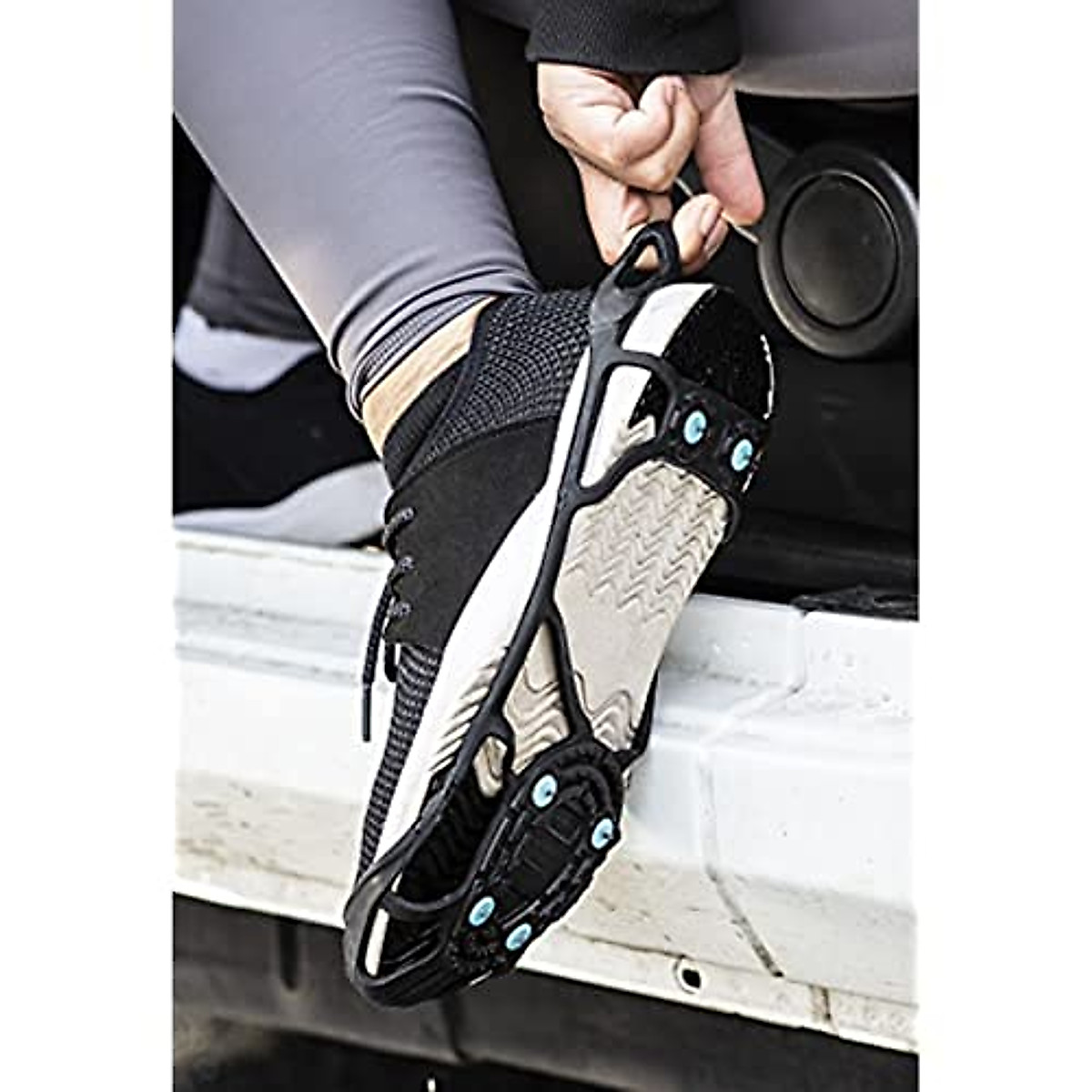 Due North Everyday G3 Ice Cleat for Walking and Running on Snow and Ice, L/XL, (1 Pair)