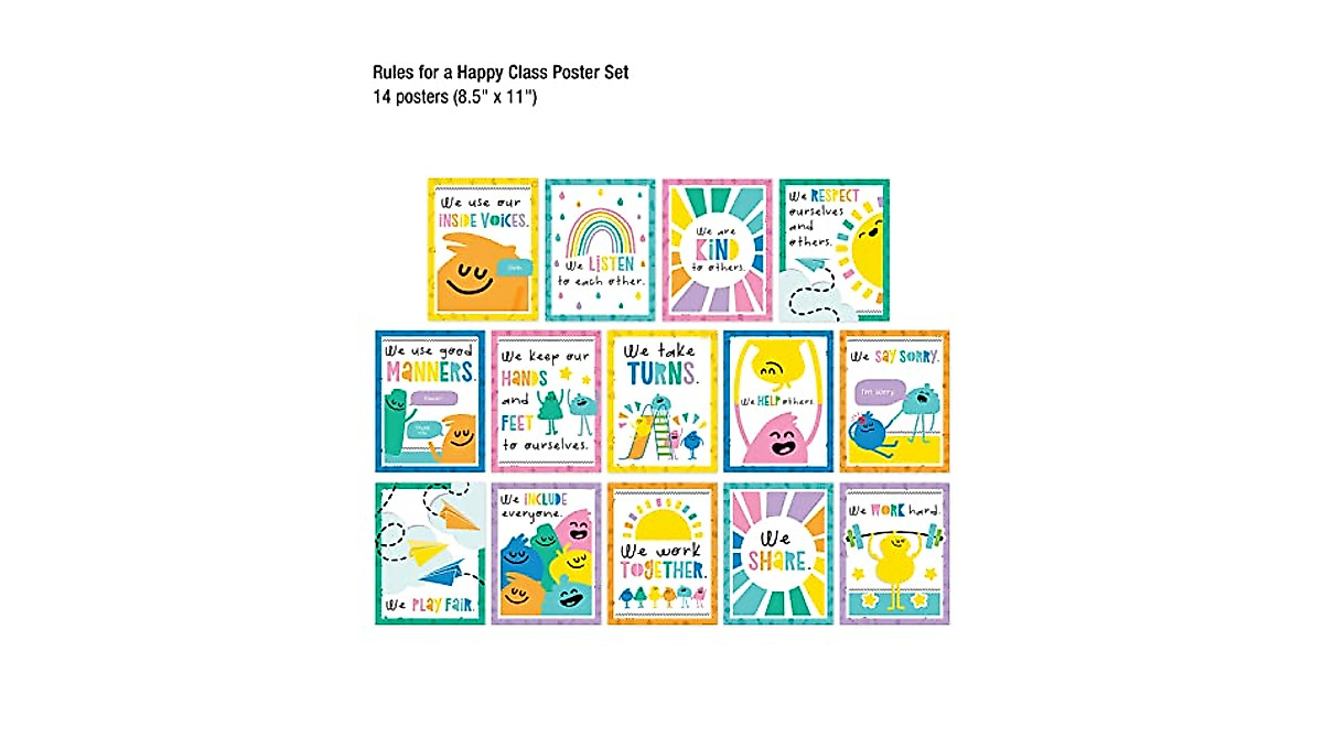 Carson Dellosa Classroom Decor Bundle - 706 pcs of Joy
