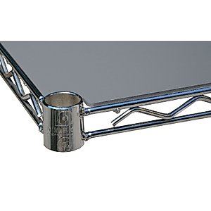 2 Pack of 18 Deep x 30" Wide Gray Shelf Liner
