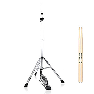 LOLUNUT Hi hat stand,hat cymbals stand,high hat stand with smooth pedal,practice high hat fit 13'' 14'' 15'' 16''cymbals