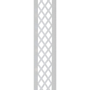 Offray Lattice Craft Ribbon, 1 1/2-Inch x 9-Feet, White