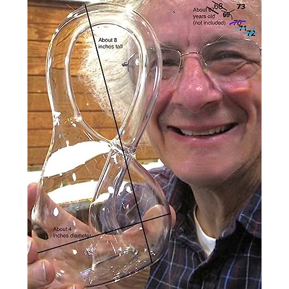 Handmade Glass Klein Bottle