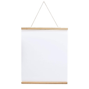 Deny Designs Kangarui Happy Hippo Blue Art Print & Hanger, 11" x 14"