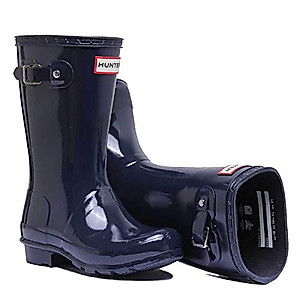 Hunter Original Kids' Gloss Rain Boot (Little Kid/Big Kid) Navy 1 Little Kid M