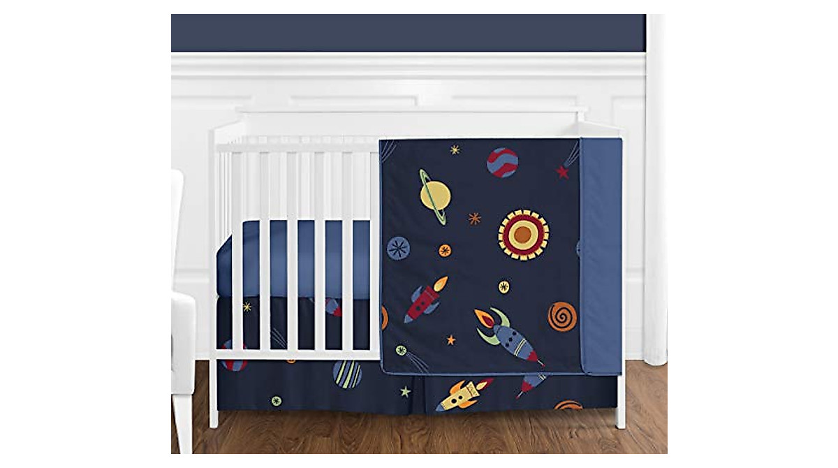 Baby Kids Laundry Hamper Space Galaxy Rocket Ship - Stylish & Collapsible