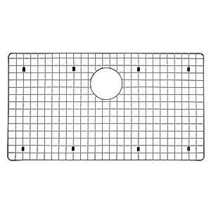 Miligoré 33" x 21" x 10" Deep Single Bowl Farmhouse Apron Zero Radius 16-Gauge Stainless Steel Kitchen Sink - Includes Drain/Grid