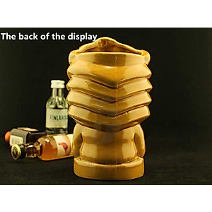 SuproBarware Tiki Mug Cocktail Mug - 28oz Ceramic Tiki Glasses for Cocktail Hawaiian Party