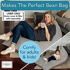 Huddle Supply Co Bean Bag Liner Designer Stuffie Seat Bean Bag Cover